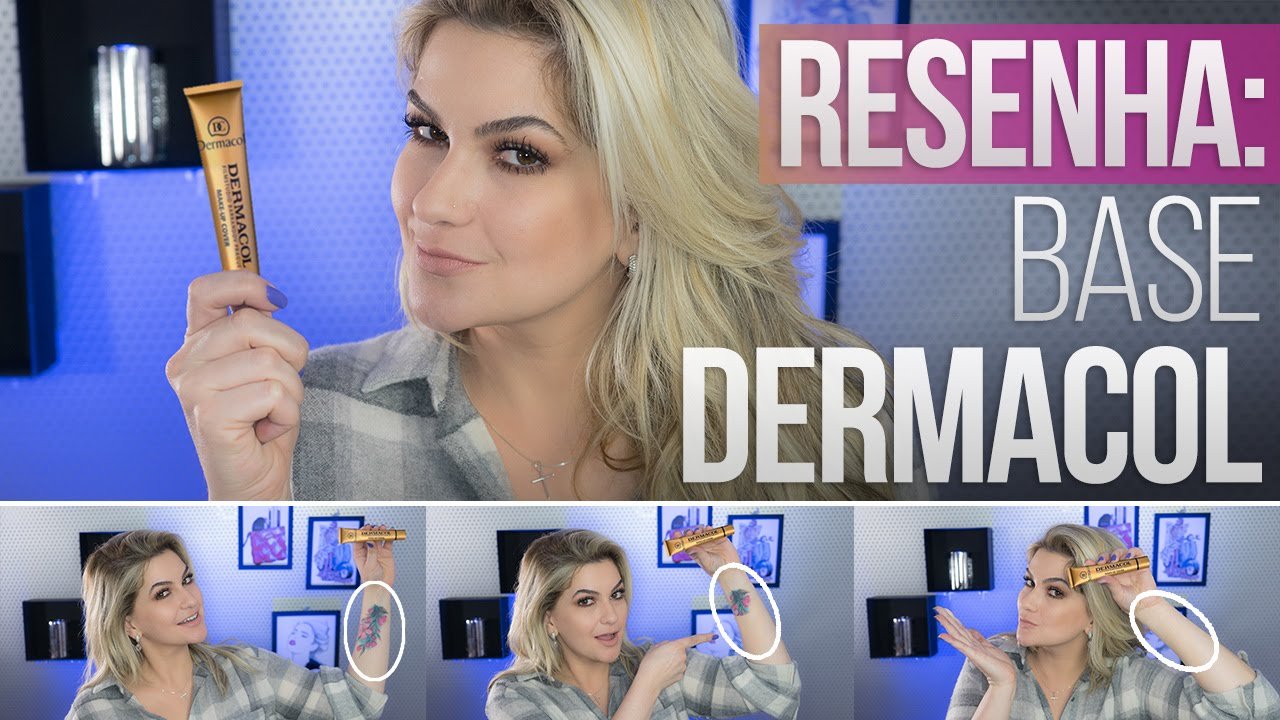 RESENHA: BASE DERMACOL POR ALICE SALAZAR - Maquiagem Passo a Passo