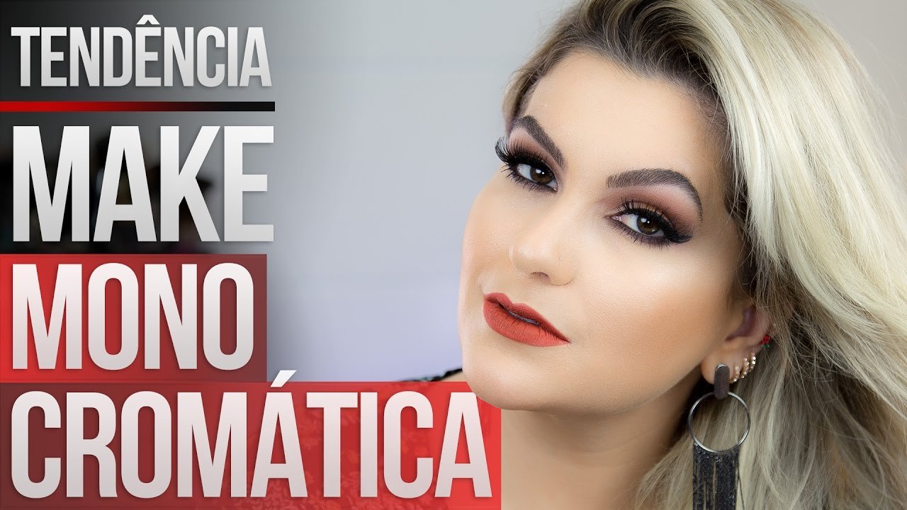TENDÊNCIA: MAKE MONOCROMÁTICA POR ALICE SALAZAR - Maquiagem Passo a Passo
