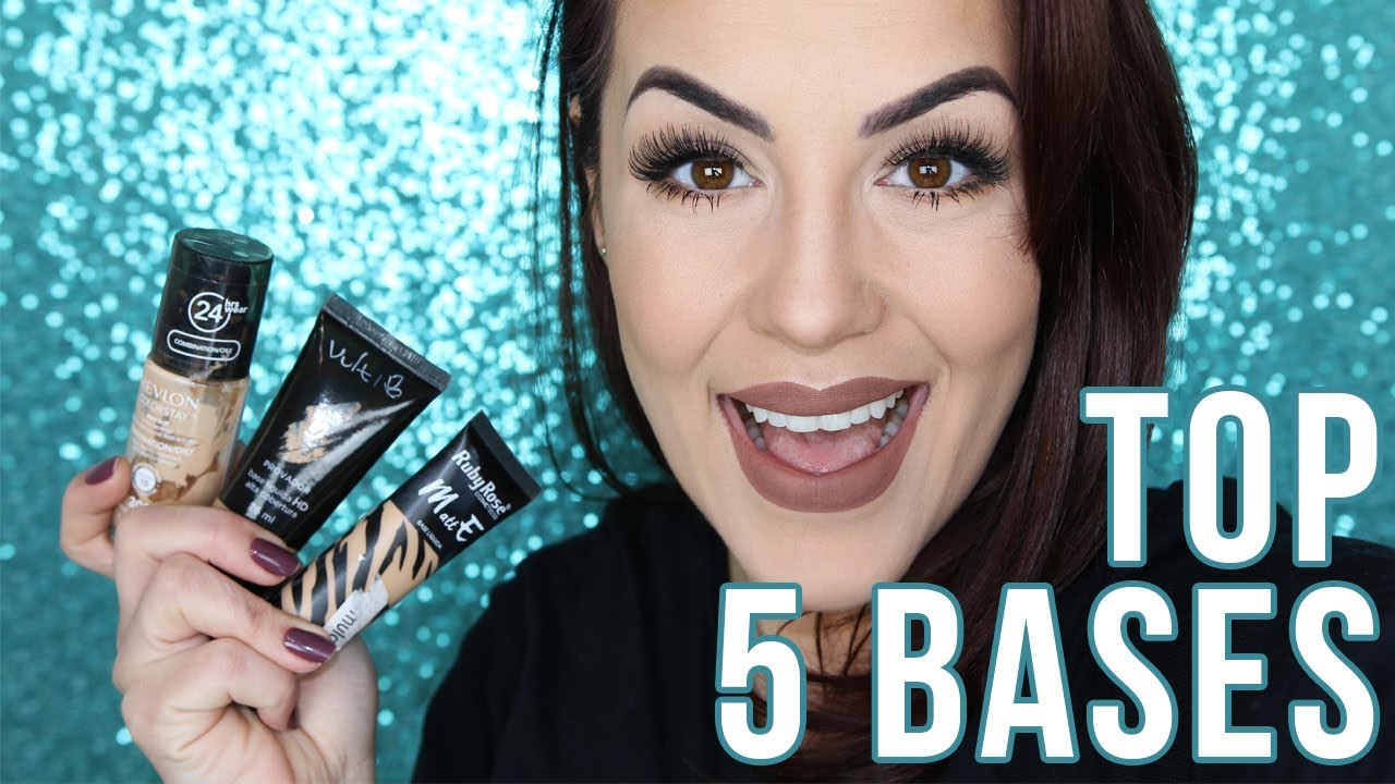 TOP 5 Bases que estou AMANDO - Maquiagem Passo a Passo TOP 5 Bases que estou AMANDO - Maquiagem Passo a Passo