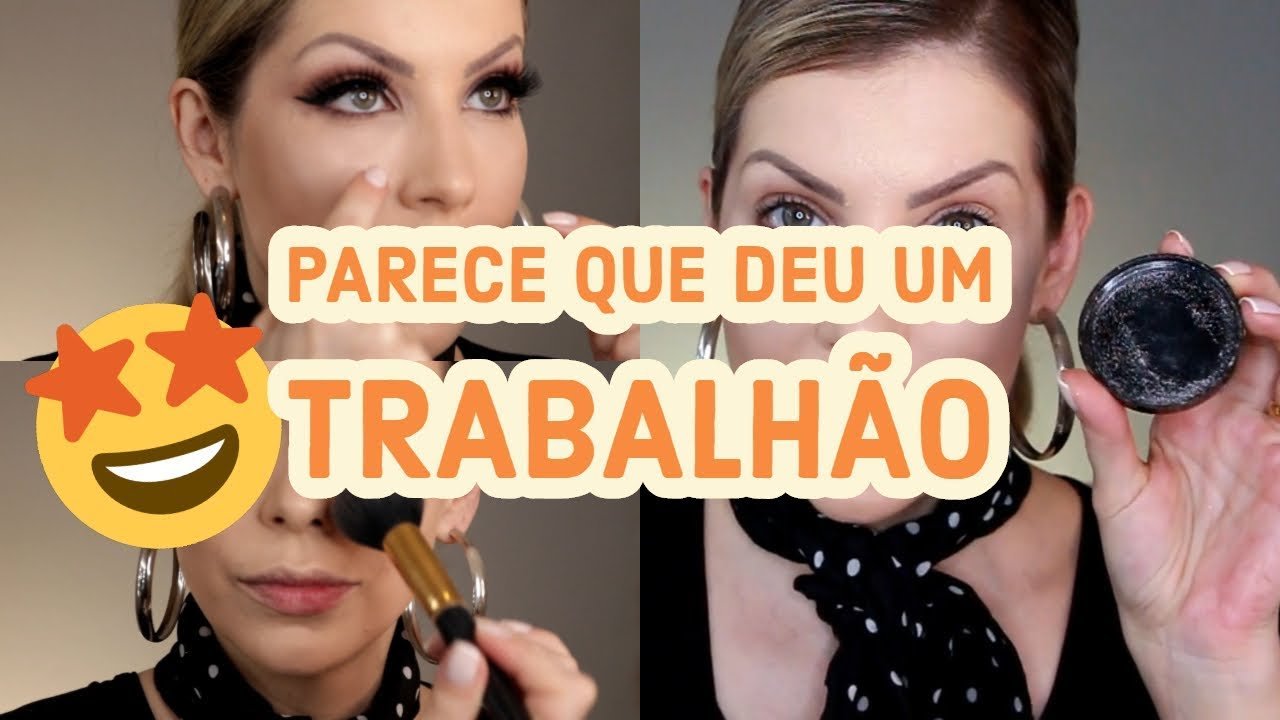 Tutorial make neutra e poderosa #facil - Maquiagem Passo a Passo